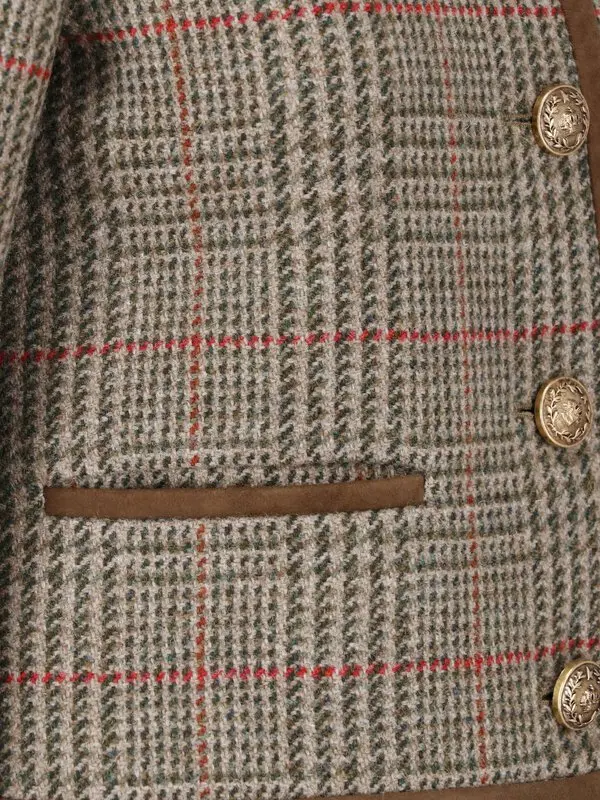 GOLDEN GOOSE Virgin Wool Jacket - Green