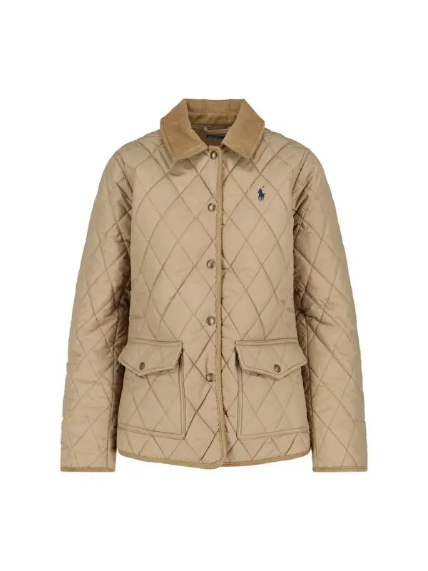 JIL SANDER Quilted Jacket - Brown