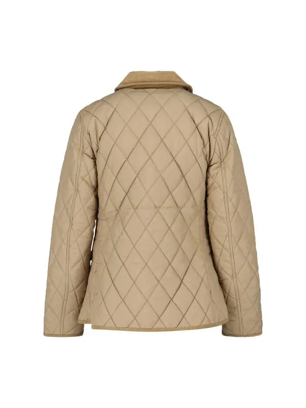 JIL SANDER Quilted Jacket - Brown