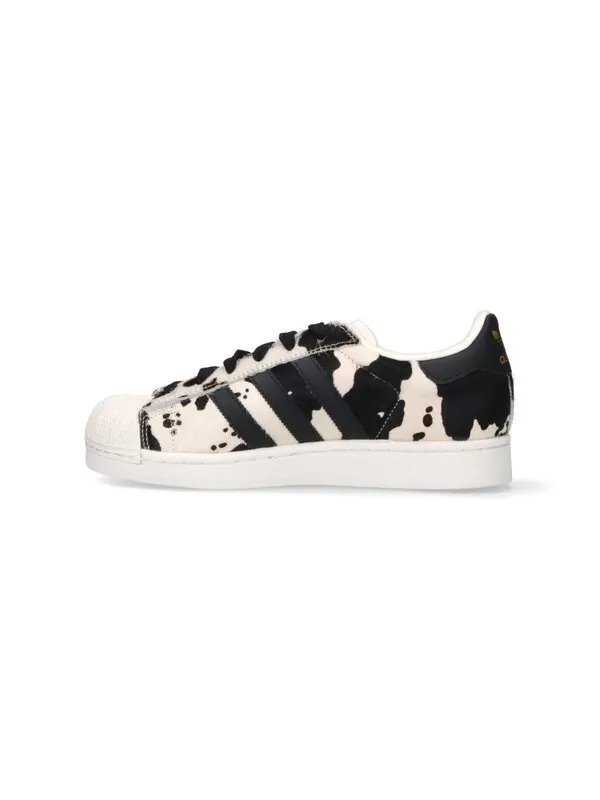 Adidas Superstar Ii Printed Sneakers - Black