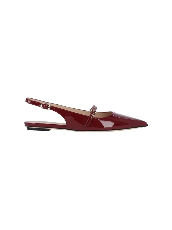 STUART WEITZMAN Emilia Slingback Mules - Red