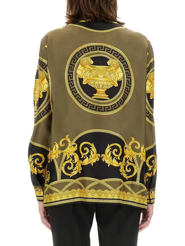 Versace La Coupe Des Dieux Silk Shirt - Multicolour