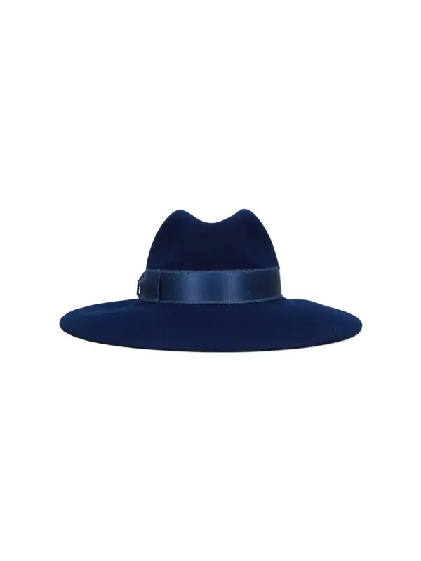 Borsalino Monica Fur Felt Hat - Blue