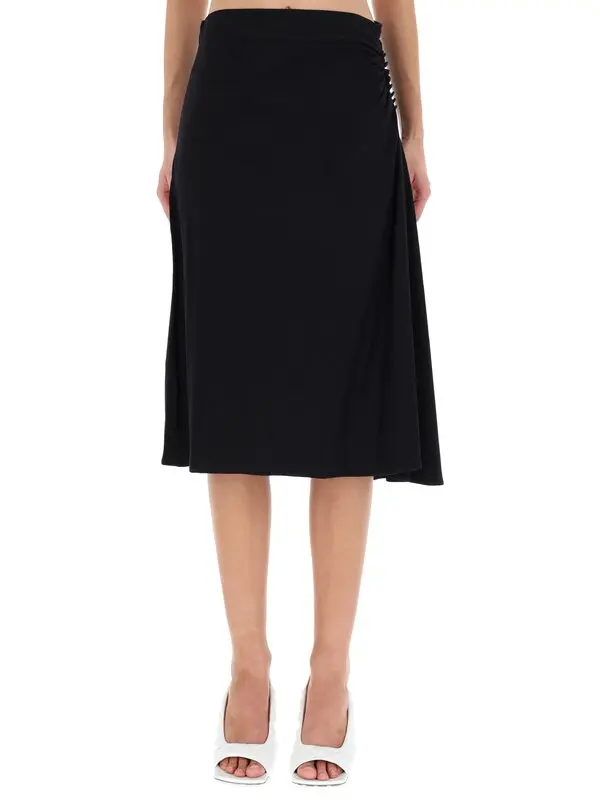 Dries Van Noten Draped Hevira Skirt