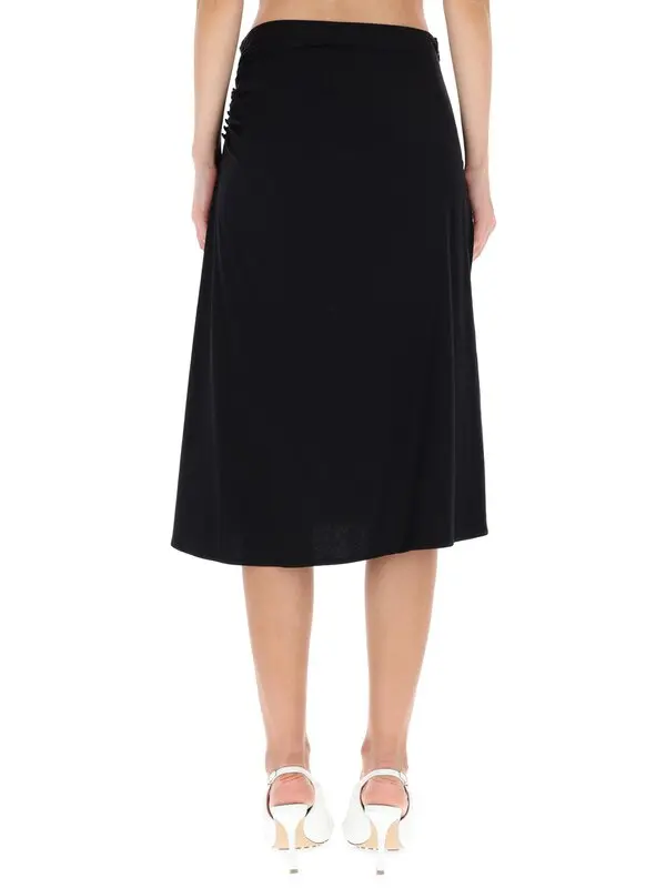 Dries Van Noten Draped Hevira Skirt