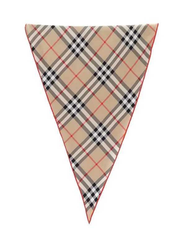 Burberry Check' Scarf - Beige