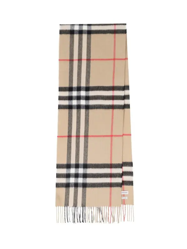 BONSAI Check' Scarf - Beige