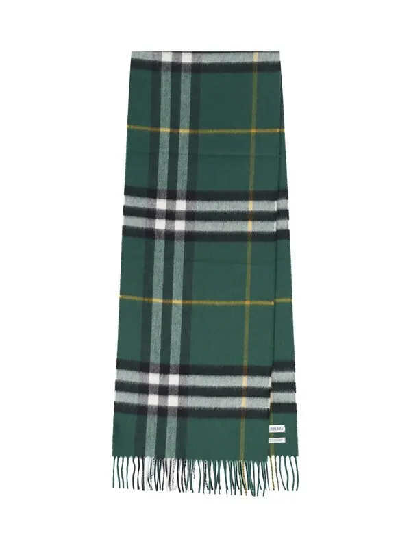 BONSAI Check' Scarf - Green