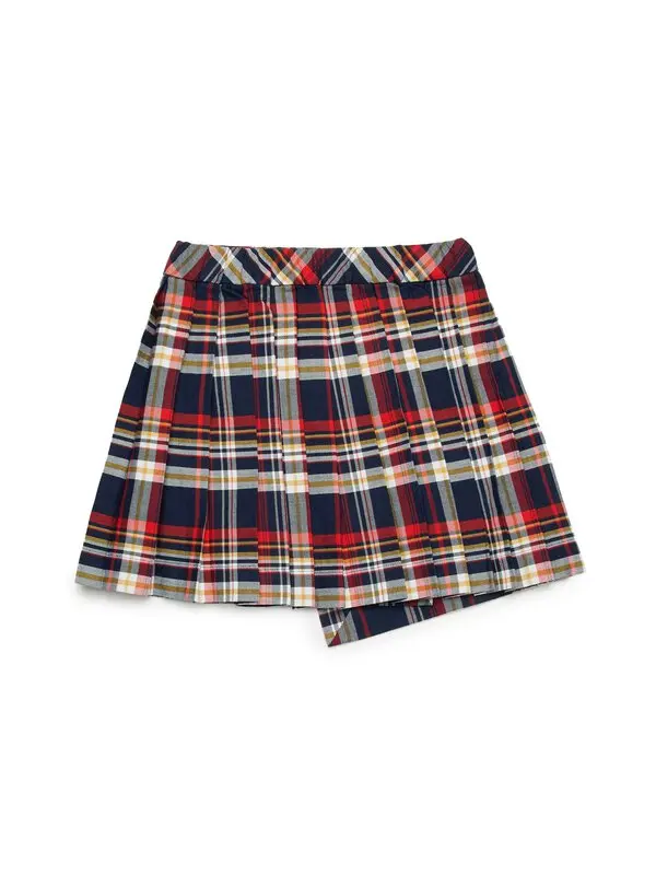 Max & Co. Plaid Pleated Skirt
