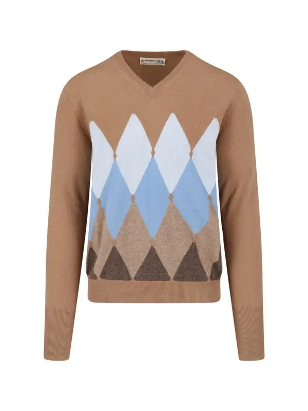DRUMOHR Zegna Cashmere Sweater - Brown