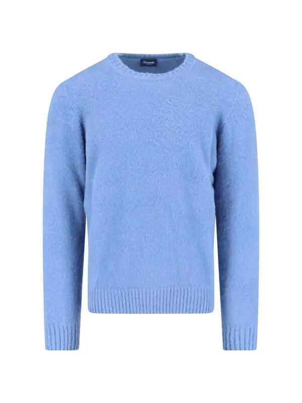 BALLANTYNE Cashmere Sweater - Light Blue