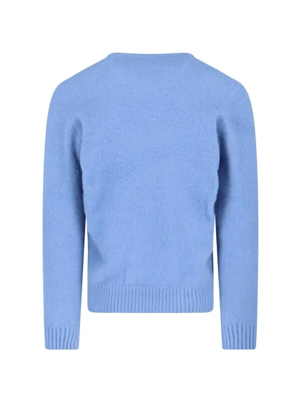 BALLANTYNE Cashmere Sweater - Light Blue