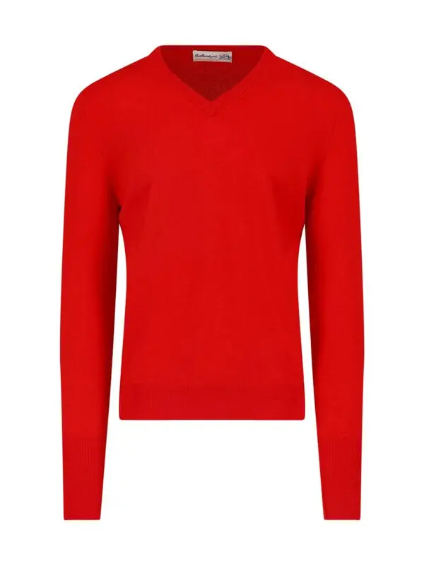 DRUMOHR Zegna Cashmere Sweater - Red