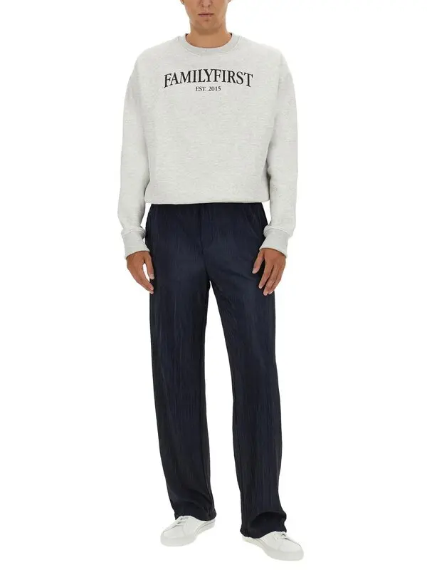 FAMILY FIRST Logo Sweatshirt - Grey