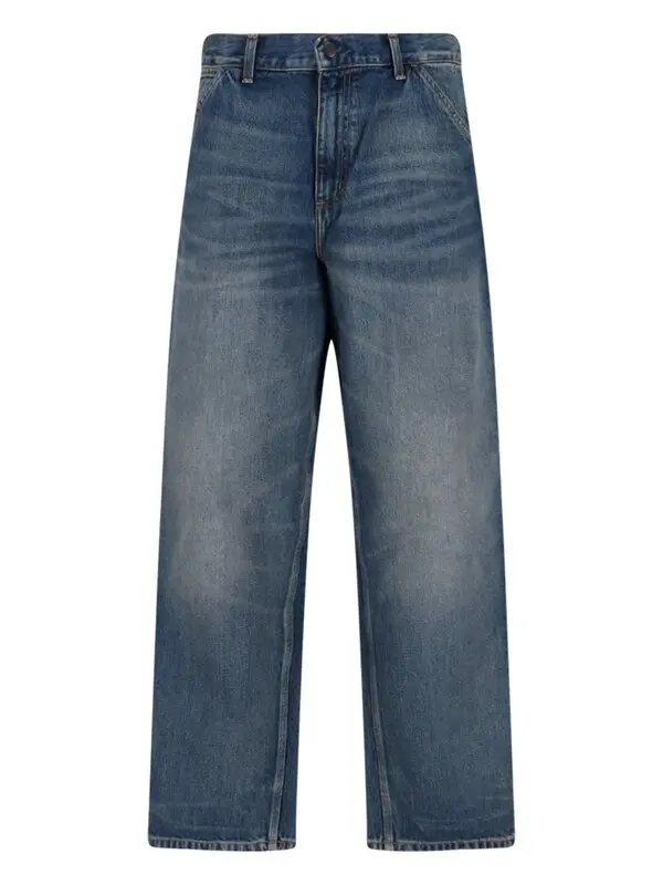 Carhartt Work In Progress Straight 'brandon' Jeans - Blue