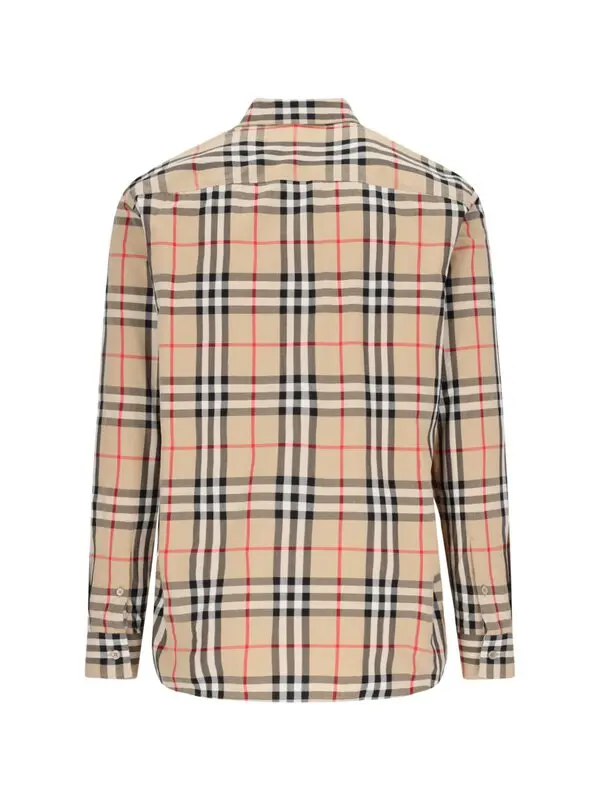 Burberry Check Pattern Shirt