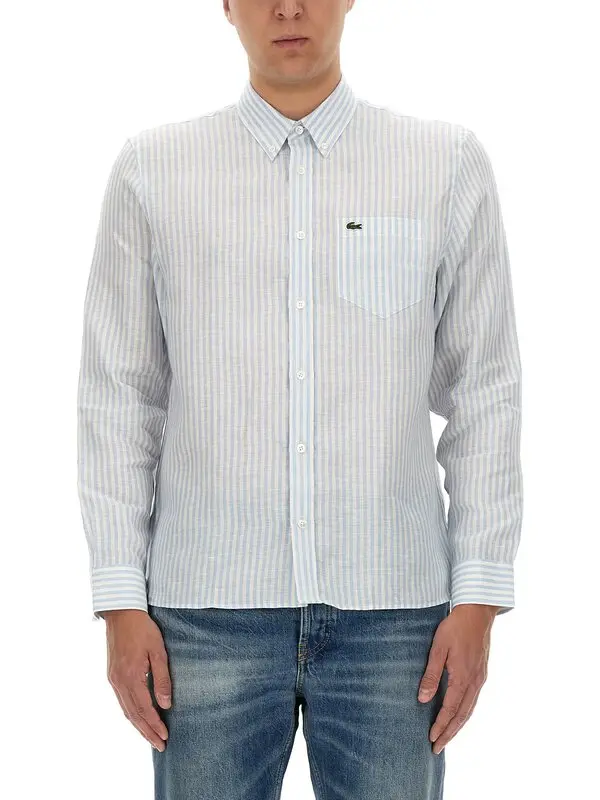 Lacoste Shirt With Logo - Multicolour