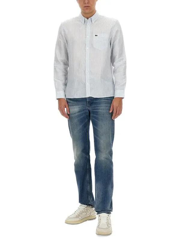 Lacoste Shirt With Logo - Multicolour