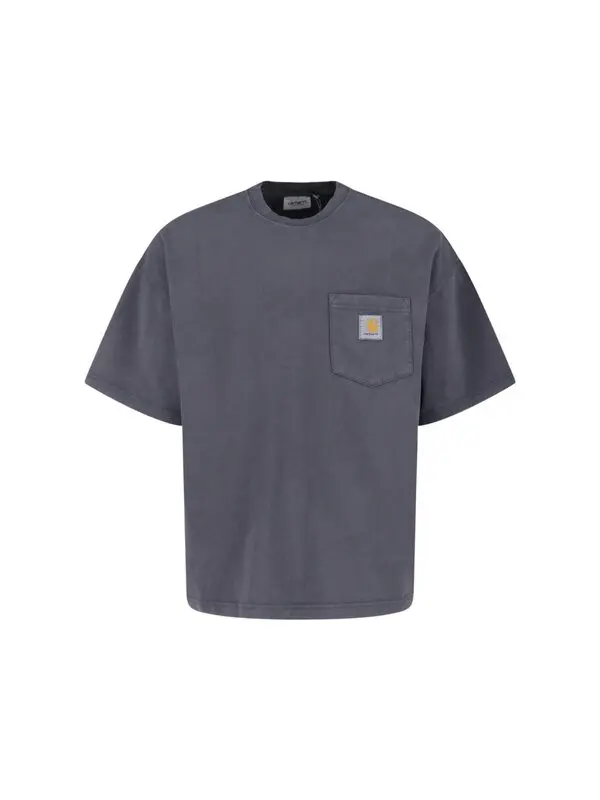 Carhartt Work In Progress S/s Hudson Pocket' T-shirt - Black