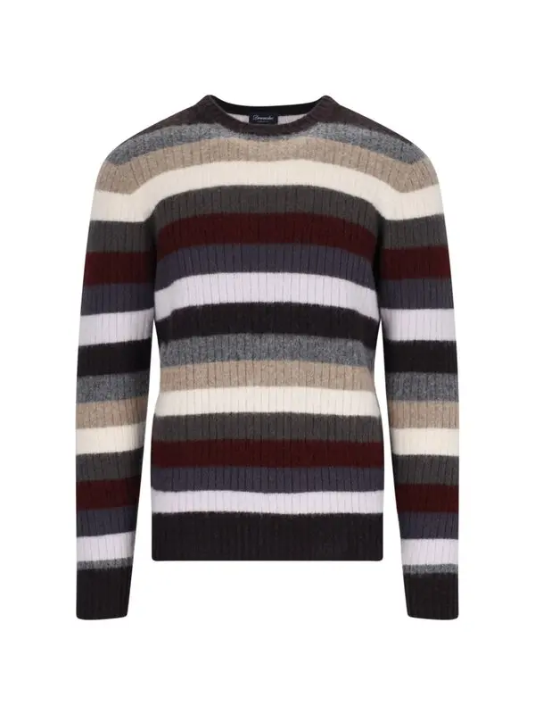 DRUMOHR Striped Wool Sweater