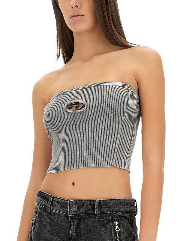 DIESEL® Slim Fit Top - Grey
