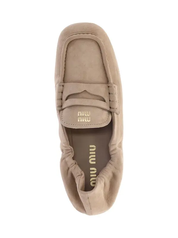 Church's Suede Loafers - Beige