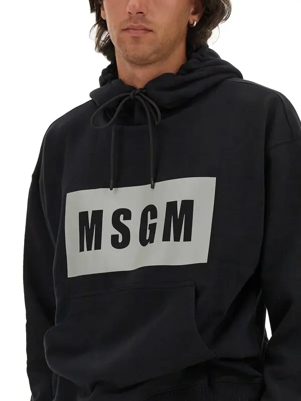 MSGM Logo Sweatshirt - Black
