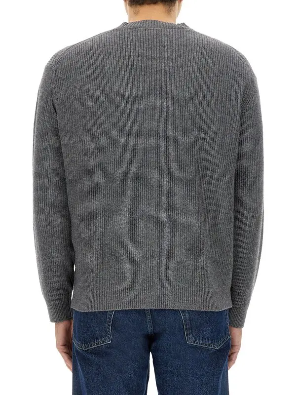 Maison Kitsuné Ribbed Cardigan