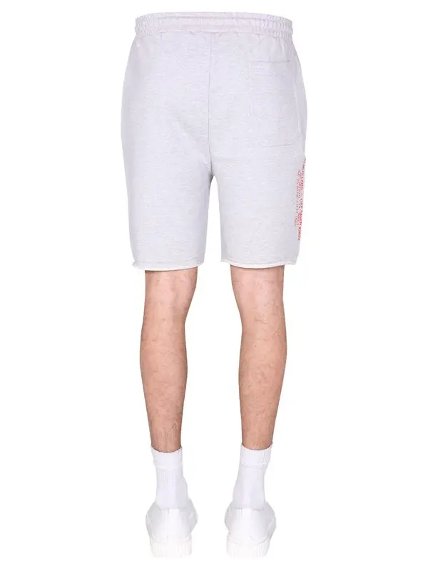 Helmut Lang Bermuda Fleece Shorts