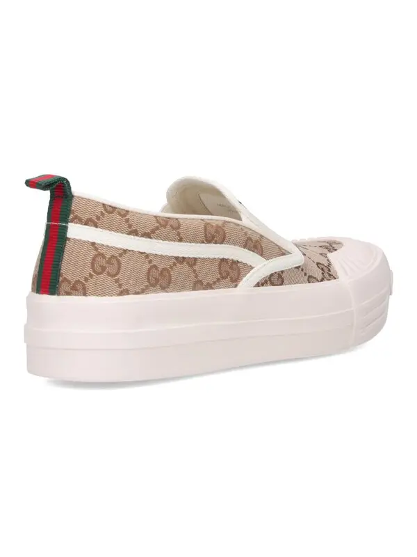 Gucci Logo Slip-on Sneakers