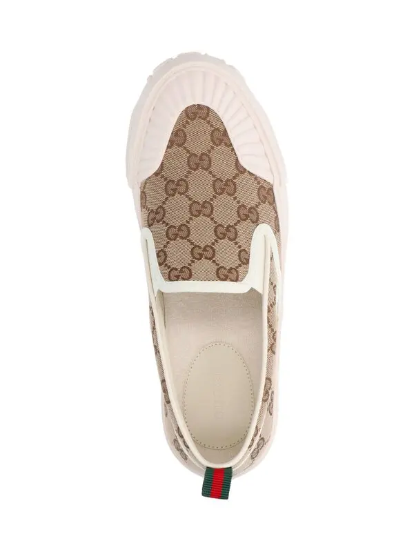 Gucci Logo Slip-on Sneakers