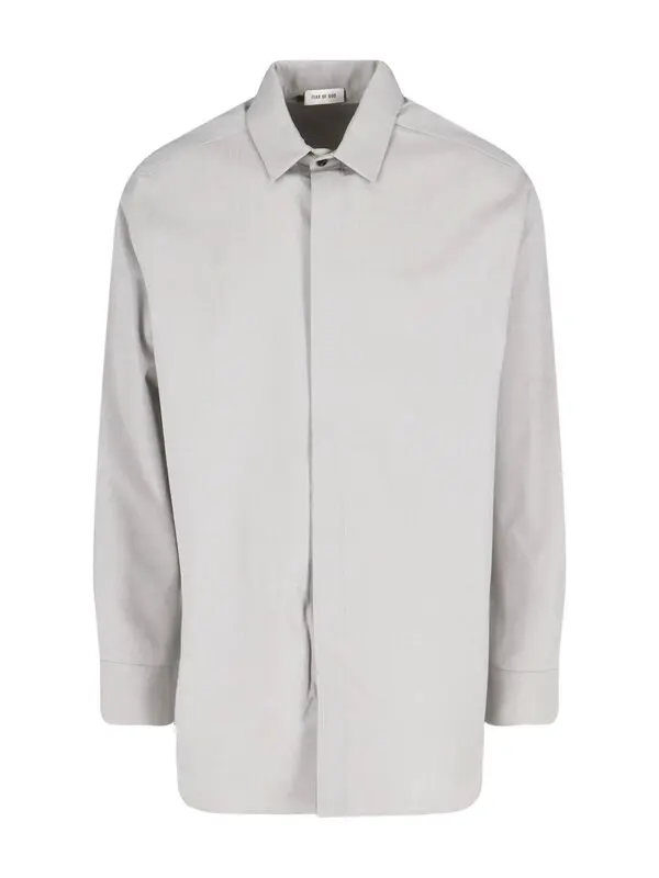 Fear Of God Classic Fit Shirt - Gray