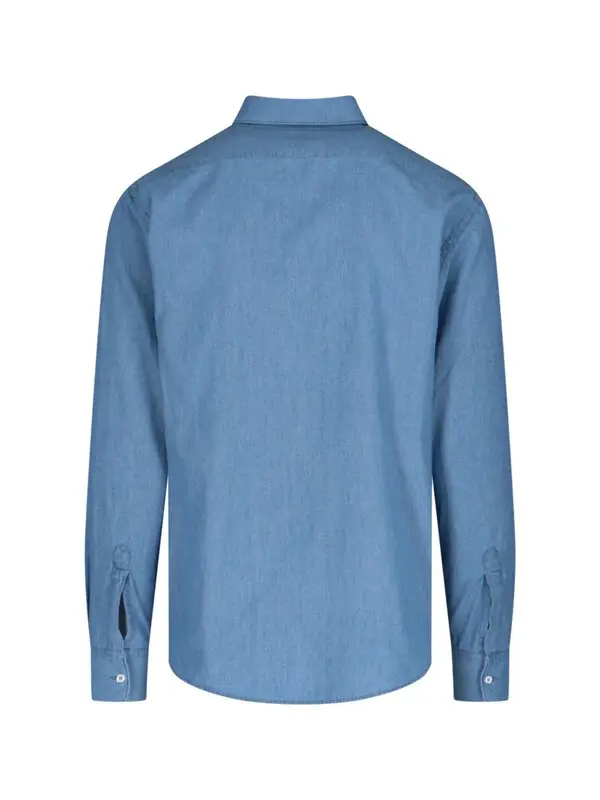 Auralee Classic Fit Shirt - Light Blue