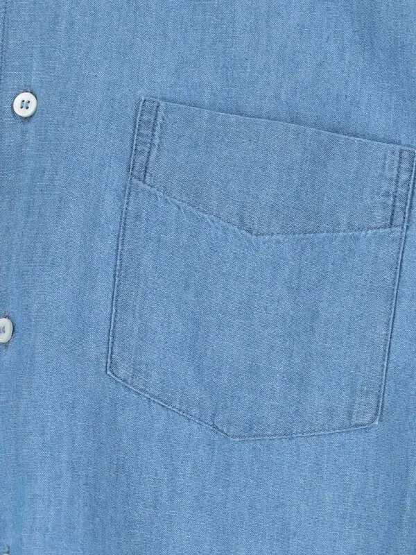 Auralee Classic Fit Shirt - Light Blue
