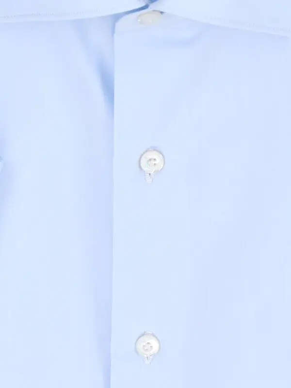 Auralee Classic Fit Shirt - Light Blue