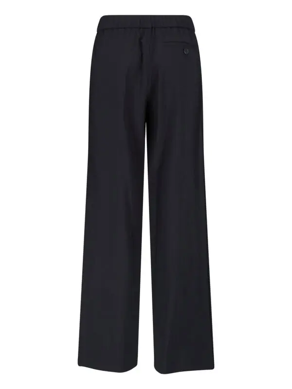 Alexander McQueen Loewe Wool Trousers - Black