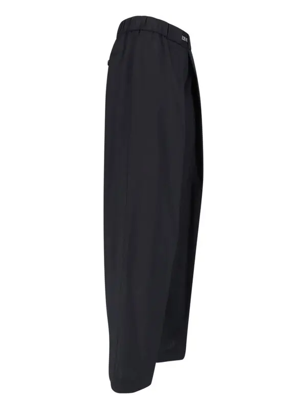 Alexander McQueen Loewe Wool Trousers - Black