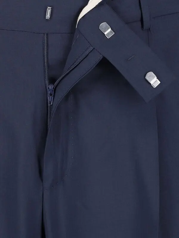 Loewe Wool Pants - Blue