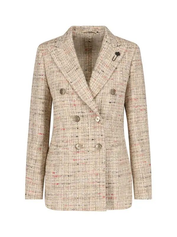 Tagliatore Double-breasted Cashmere Blazer - Multi