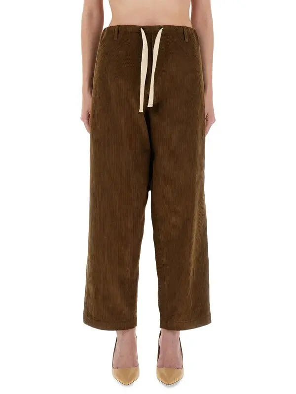 Moschino Wide-leg Corduroy Pants