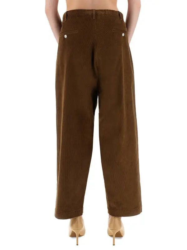 Moschino Wide-leg Corduroy Pants