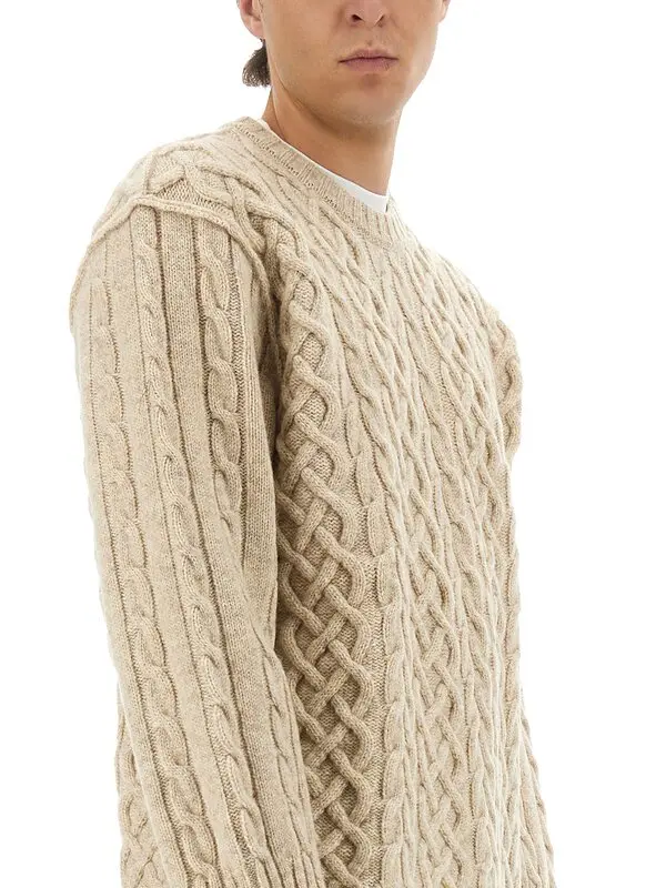 Moschino Pullover With T-shirt - Ivory