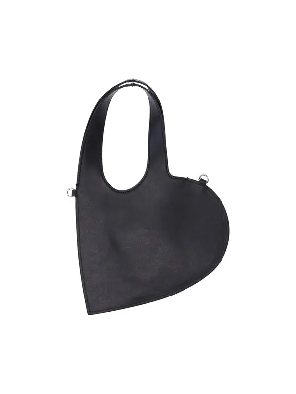 Coperni Baby Heart Bag - Black