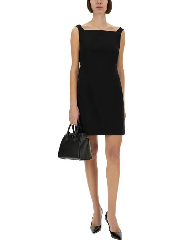 Givenchy Crepe And Satin Dress