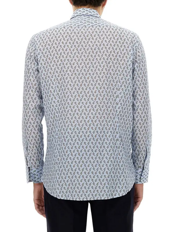 Etro Shirt "rome - Azure