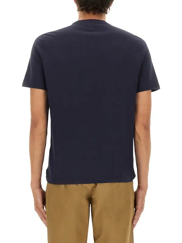 AUTRY T-shirt With Logo - Blue
