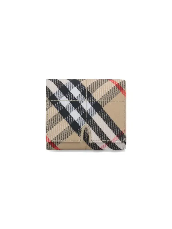 Burberry Vintage Check" Book Wallet - Beige