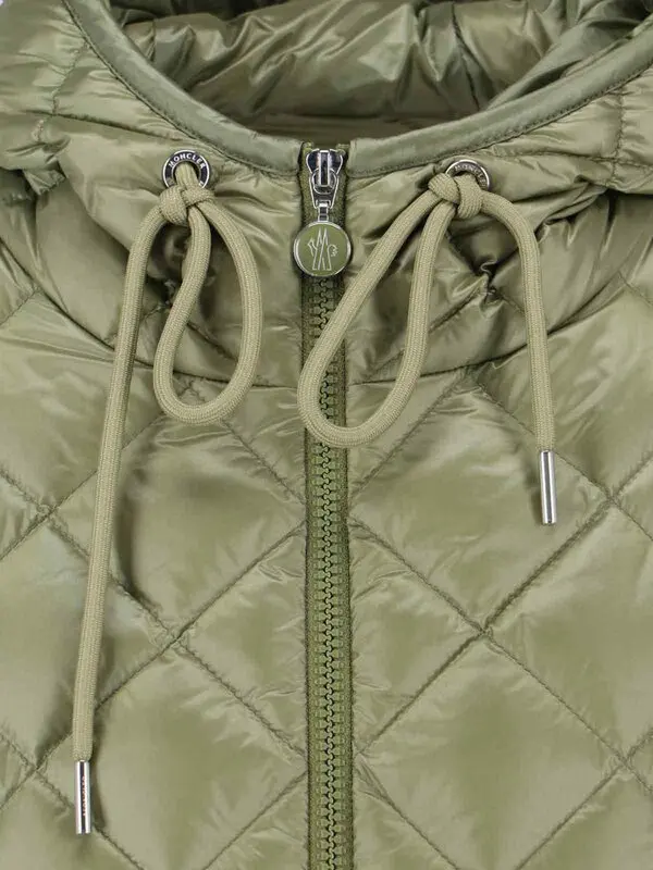 Ami Logo Down Jacket - Green