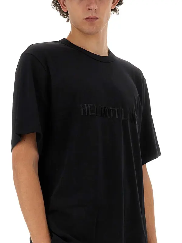 Helmut Lang T-shirt With Logo - Black