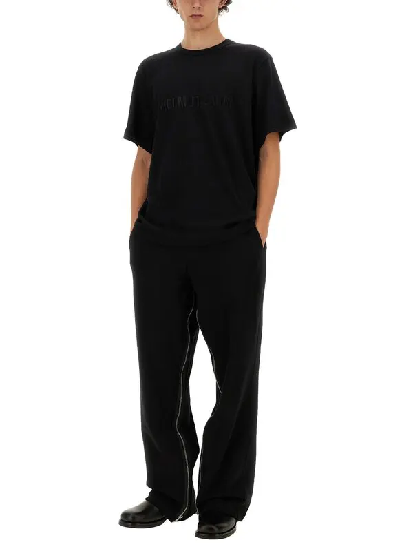 Helmut Lang T-shirt With Logo - Black